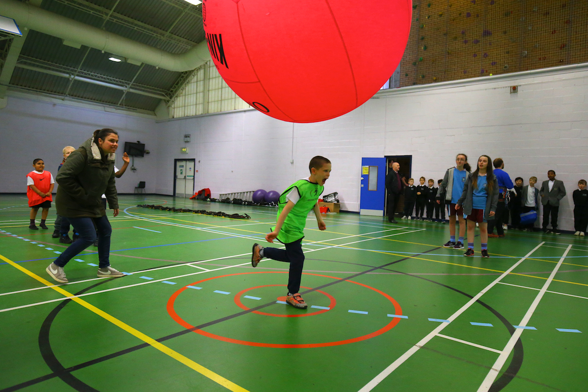 Sport is the winner as SEN schools try kinball - Educate magazine