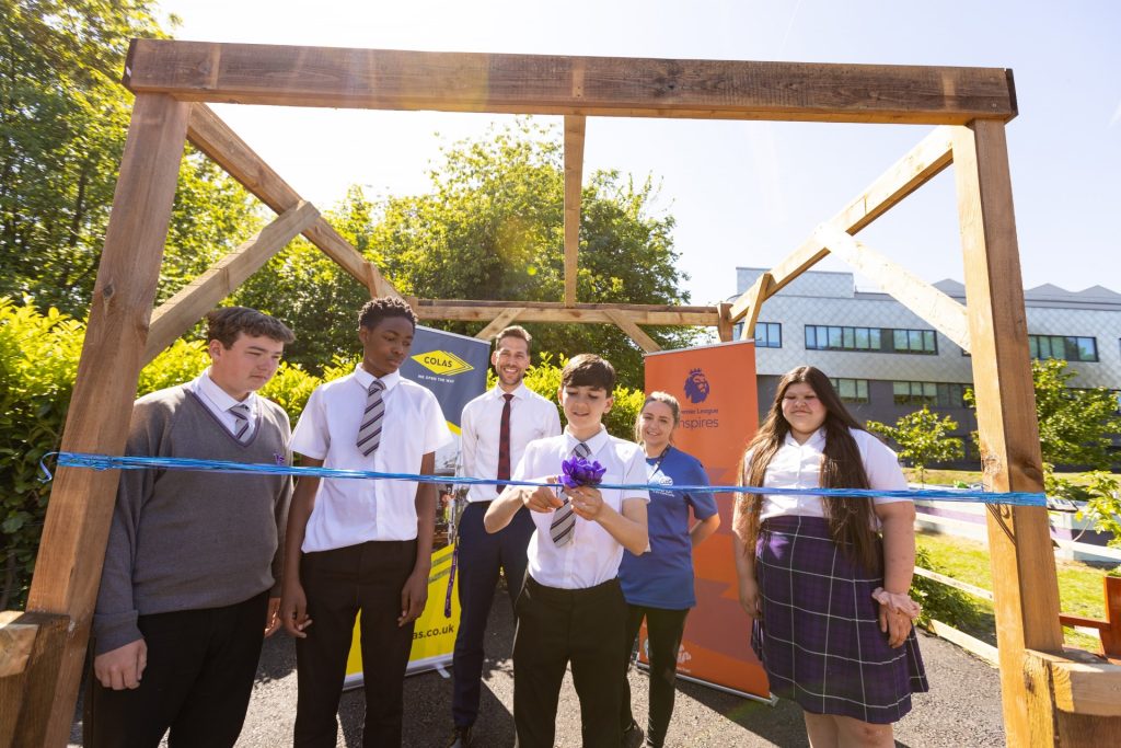 Garston school partners with Everton in the Community and Colas to ...