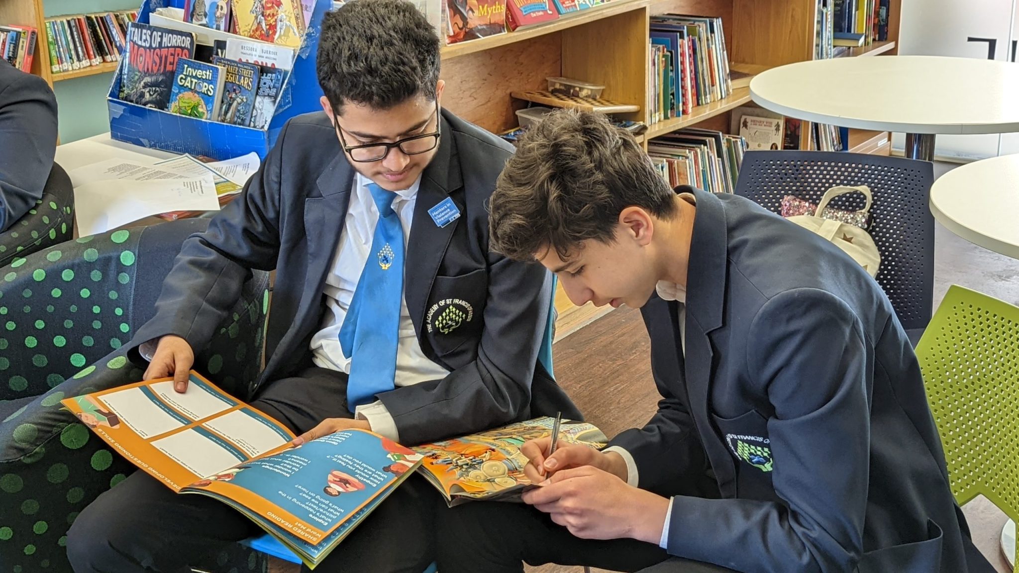 ASFA students chosen to become Reading Revolutionaries - Educate magazine