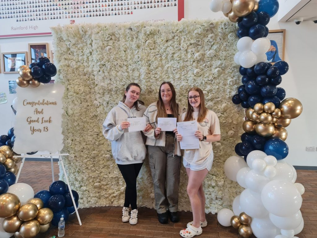 A-level and BTEC success for Rainford High Sixth Form students ...