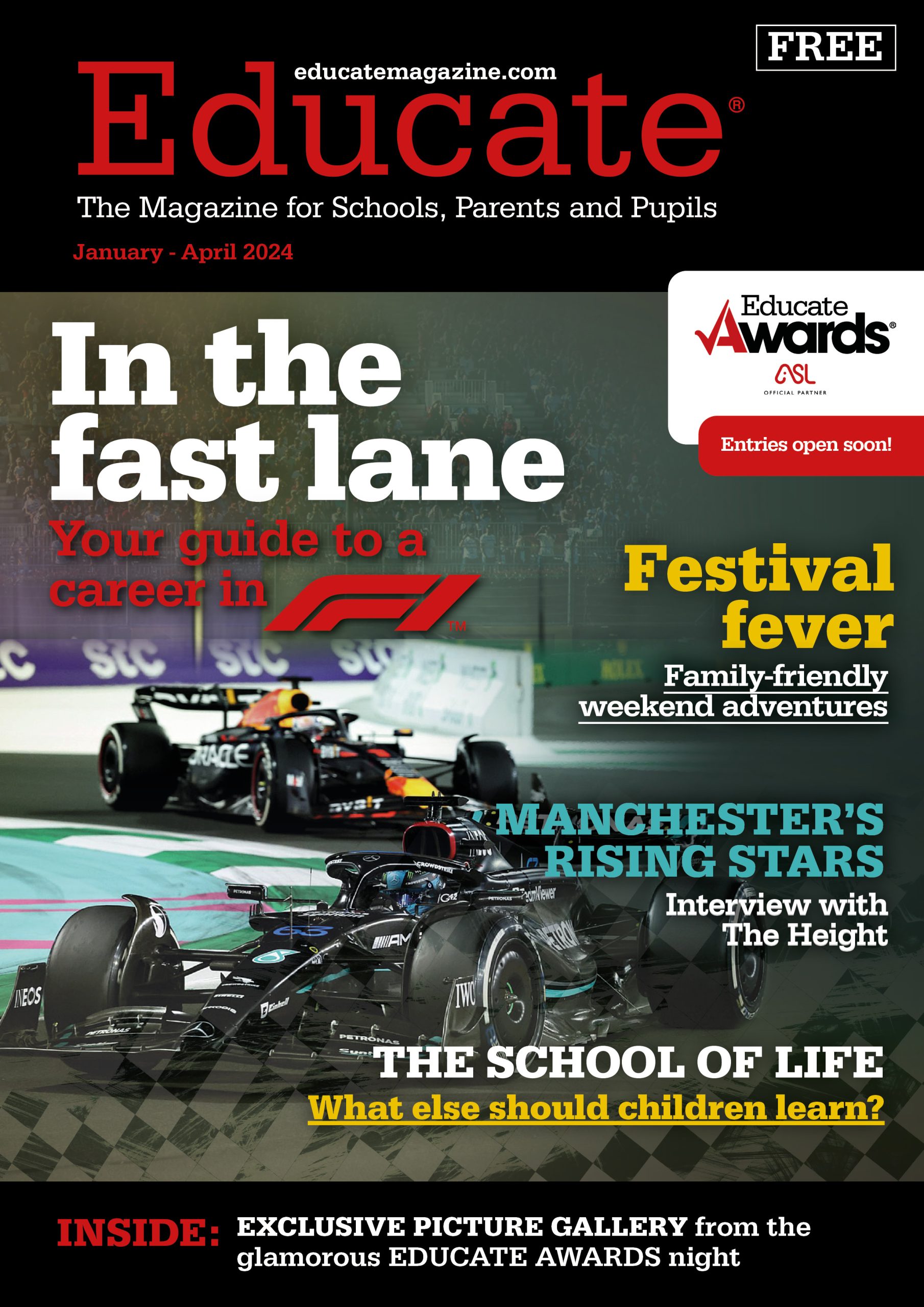 Get in touch - Educate magazine