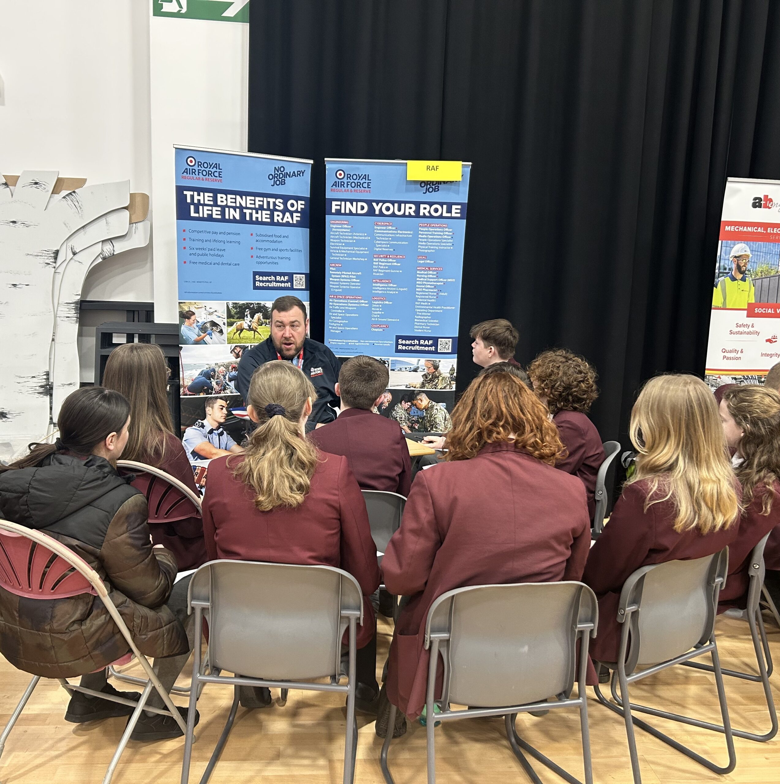 Rainford High students ‘Meet the Professionals’