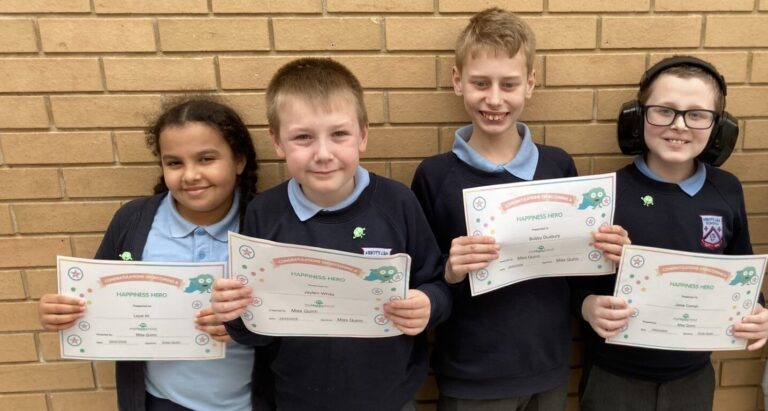 Abbot’s Lea School achieves bronze accreditation for myHappymind