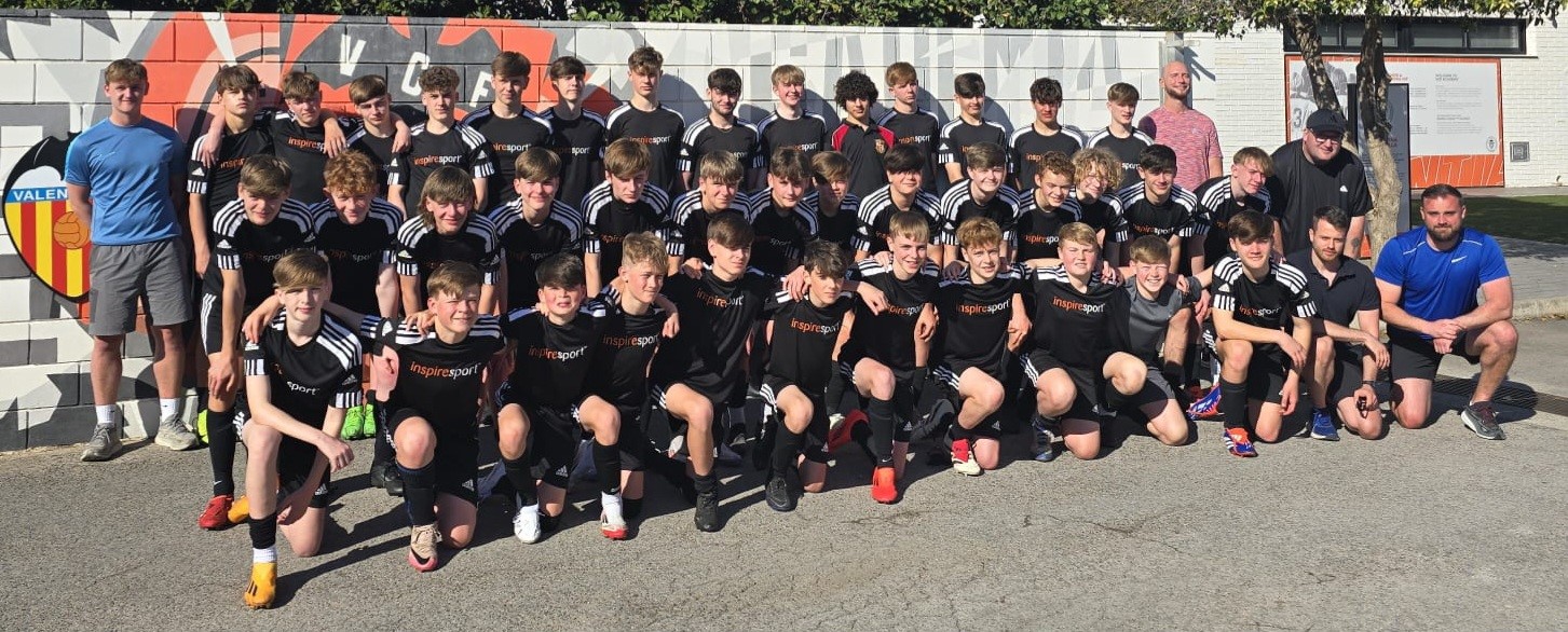 Rainford High students score big on Valencia football tour